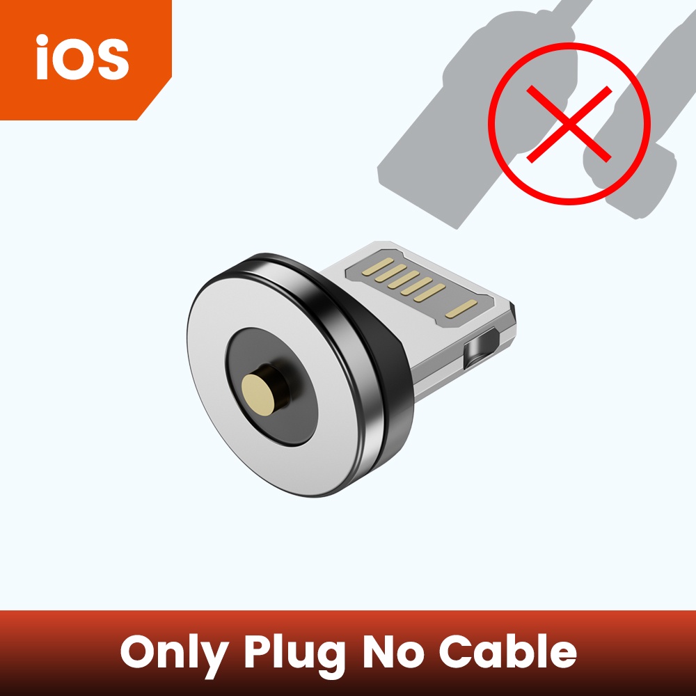 Toocki 540 Rotate Magnetic Charging Cable Cord Plug Type C/Micro/lOS ...