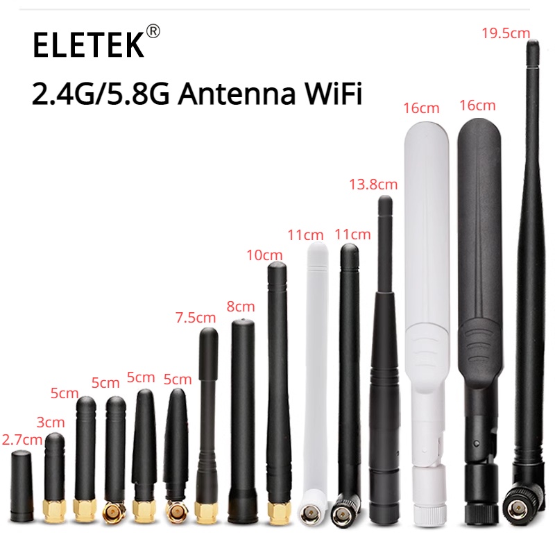 2Pcs 2.4G 5G 5.8G 3DBI Dual Frequency Stick Wifi Bluetooth Zigbee ...