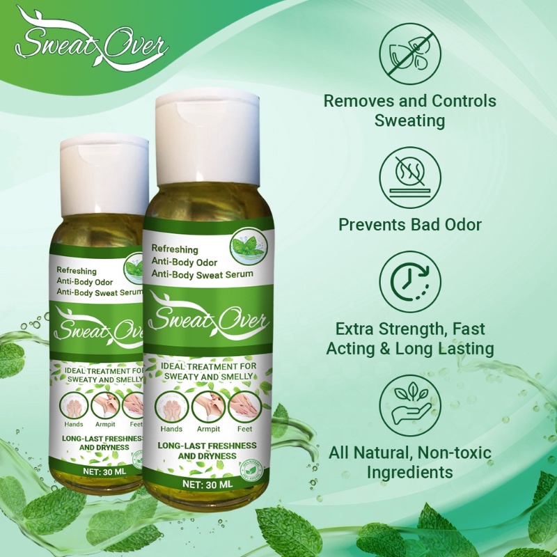 SWEAT OVER ANTI-SWEATING, ANTI-BODY ODOR SERUM (LONG LASTING FRESHNESS ...