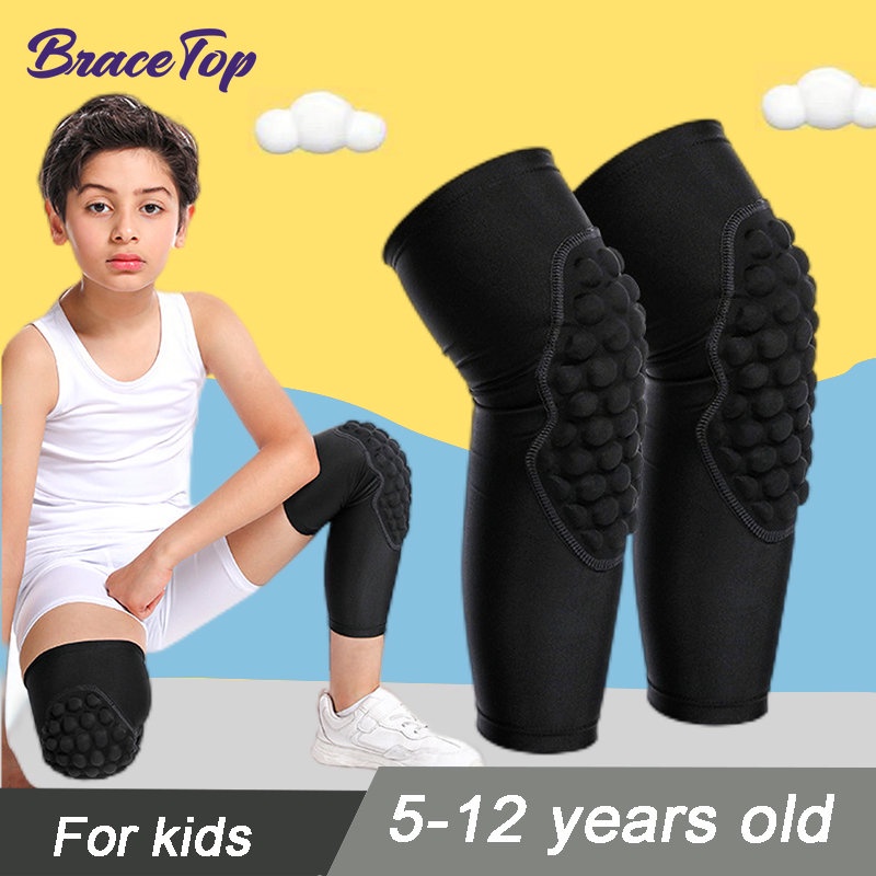 BraceTop 1 Pcs 5-12 years kids knee pad for basketball kneepad knee pad ...