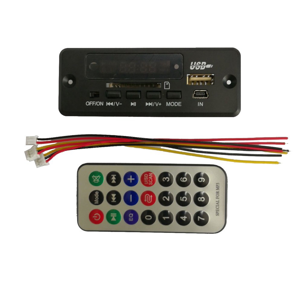 Car Bluetooth Lossless MP3 Decoder Board Audio Decoding Module FM Radio ...