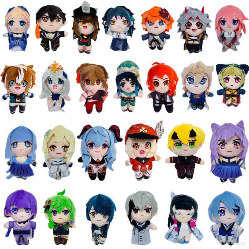 Jason Genshin Impact Plush Dolls Columbina Arlecchino Wanderer Nilou ...