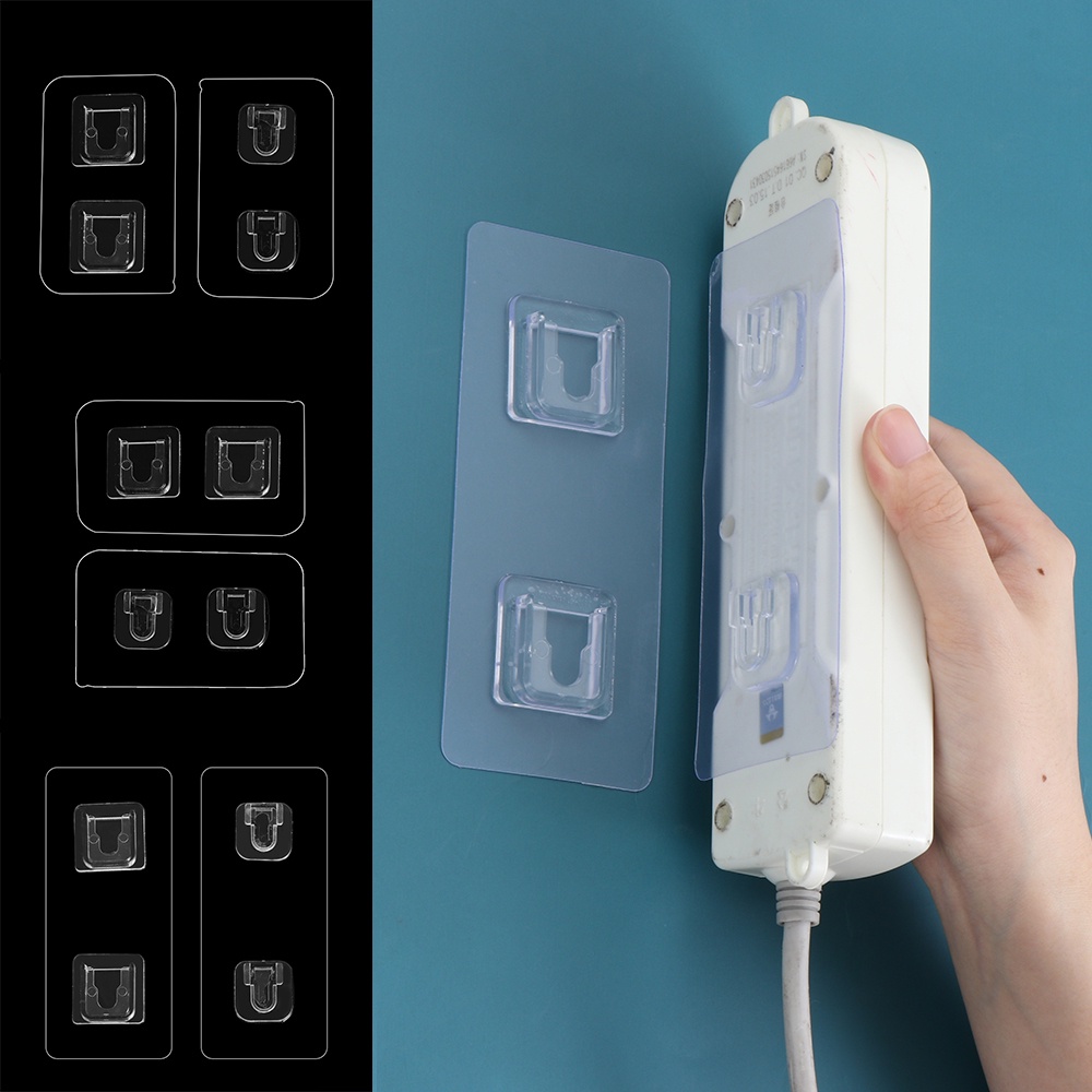 Punch-free Multi-functional Holder/ Socket Router Holder/ Self-adhesive ...