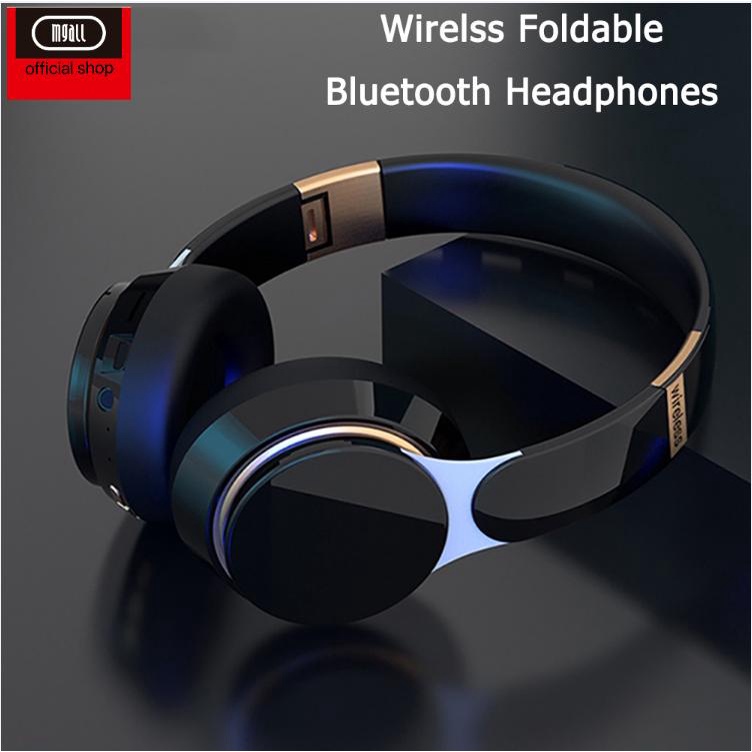 Wireless Noise Cancelling Headphones with Mic Foldable Stereo ...