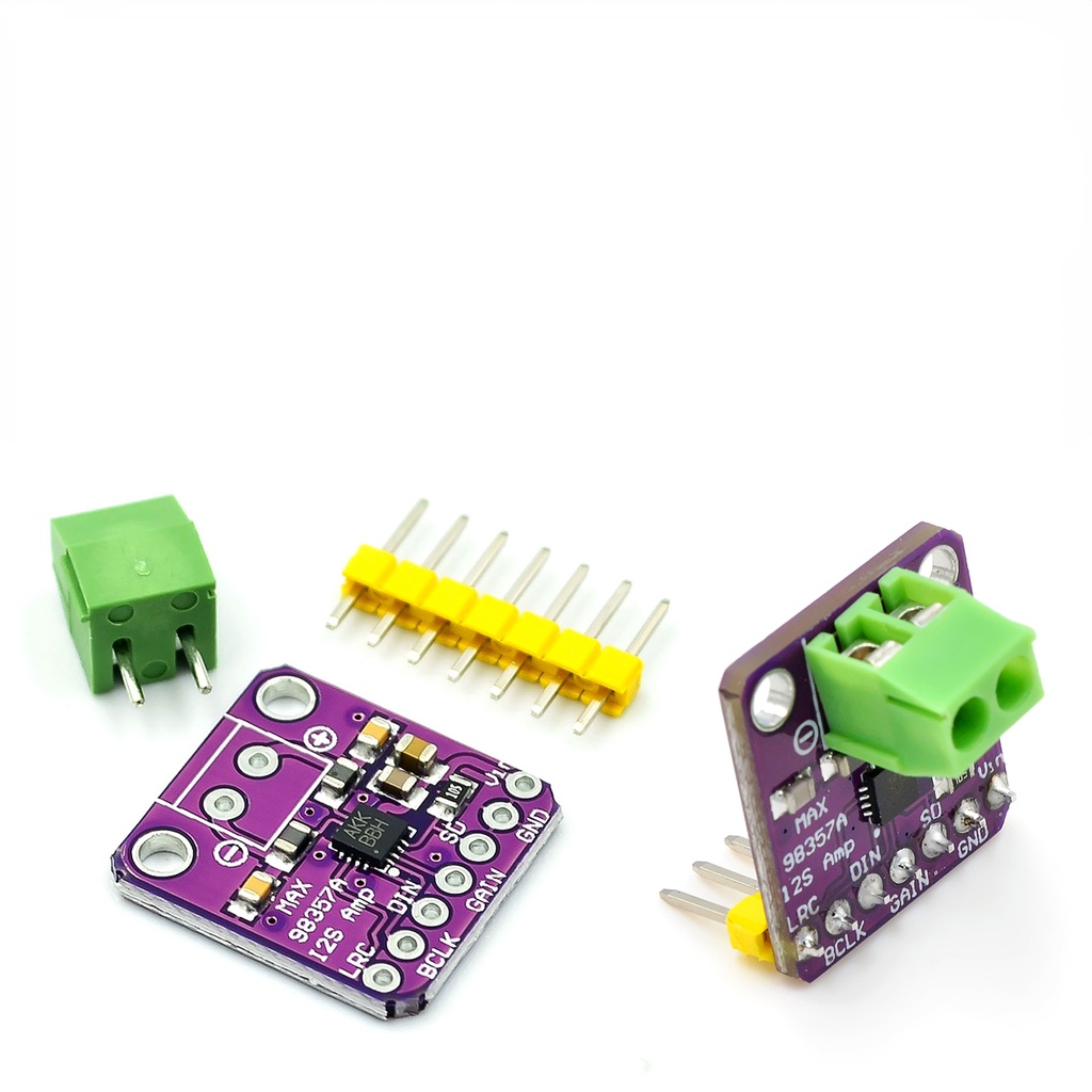 Max98357 I2S Audio Amplifier Module No Filter Class D Amplification ...