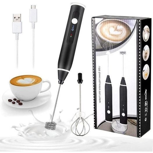 Mini Hand Mixer Electric Mini Milk Frother Coffee Mixer Stainless ...