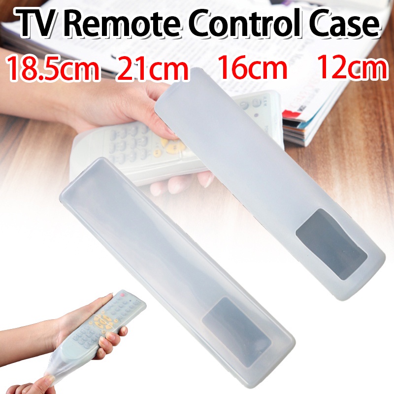 Remote Control Silicone Cover Dust Protector for TV or Aircon Elastic ...