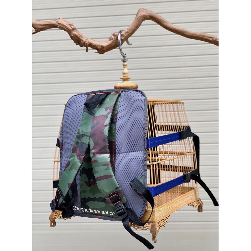 Backpack for cages of crested birds, warblers, and nightingales ...