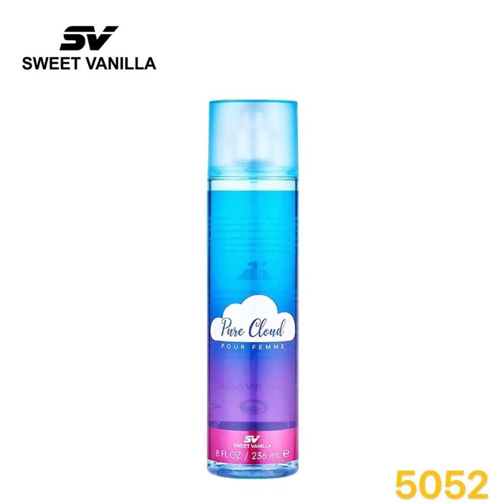 SWEET VANILLA Cloud Perfume For Women Fragrance Signature Collection Body Mist 236ML thank u ...