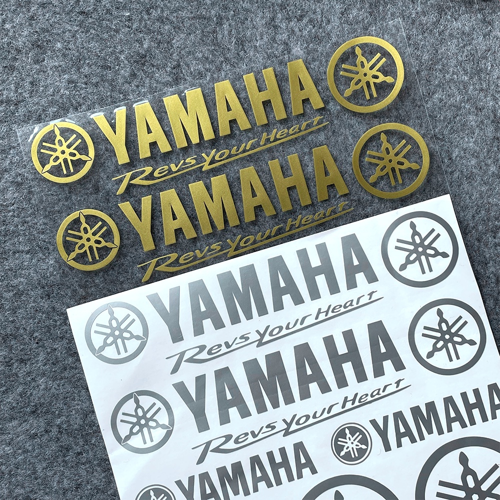 Reflective Yamaha Logo Emblem Motorycle Stickers Revs Your Heart ...
