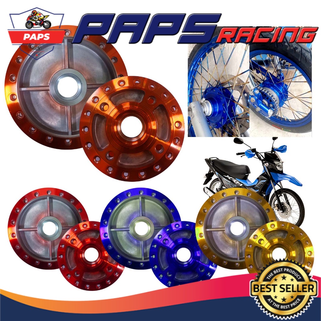 MOTORCYCLE Hub Set For XRM 125 Set Front and Rear Colored (CHB-004 ...