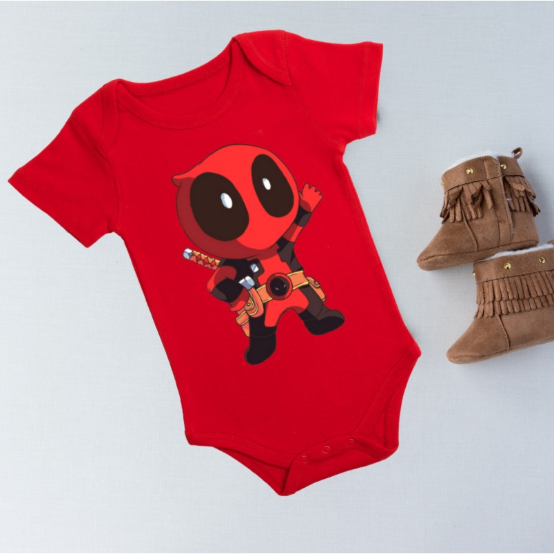 Children's body drawing Deadpool baby Chibi Messiah fantasy timely ...