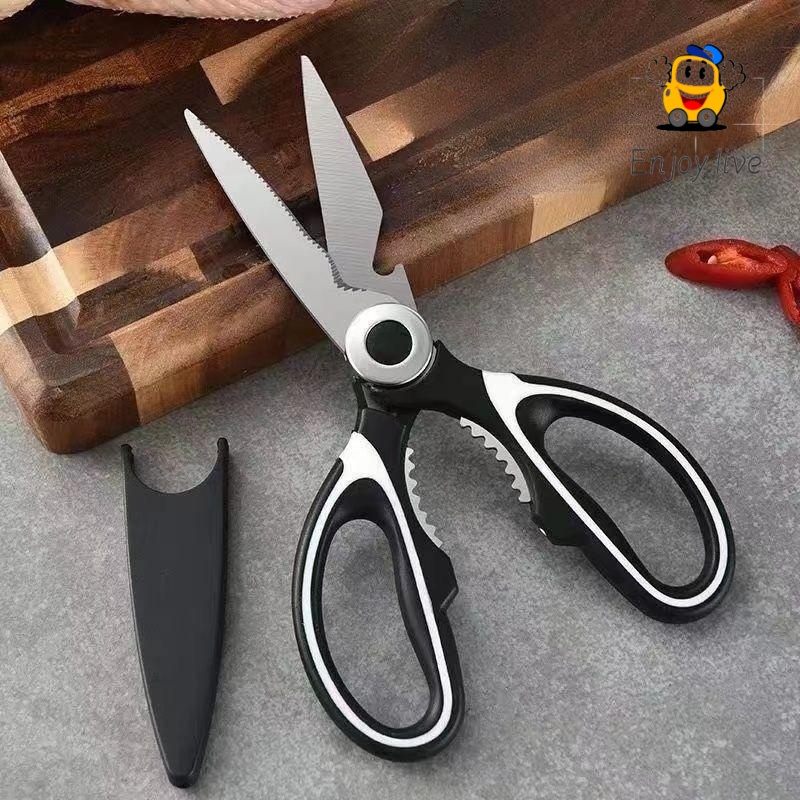 1pcs Kitchen Scissors Tool Multifunctional Stainless Steel Cut Meat ...