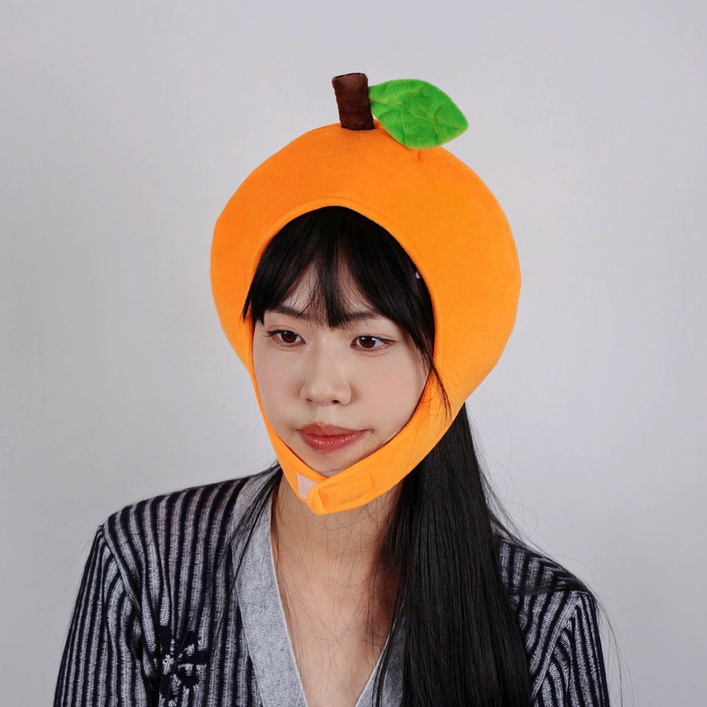 Unisex Cute Funny Cartoon Fruit Orange Headgear Hat Photo Photography ...