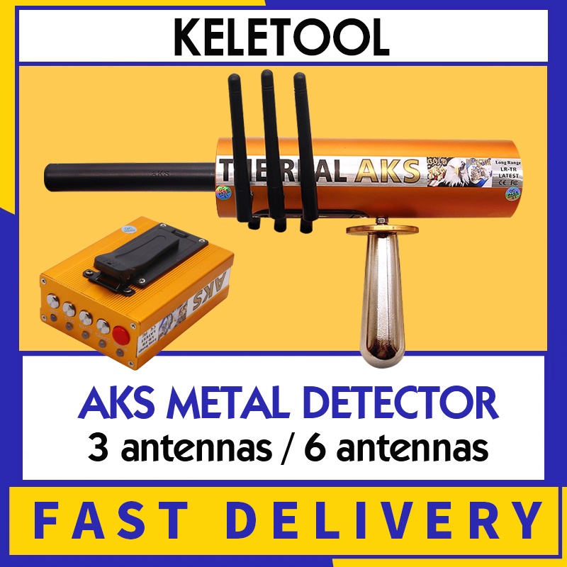 Underground AKS Metal Detector Treasure hunters hold highly sensitive ...
