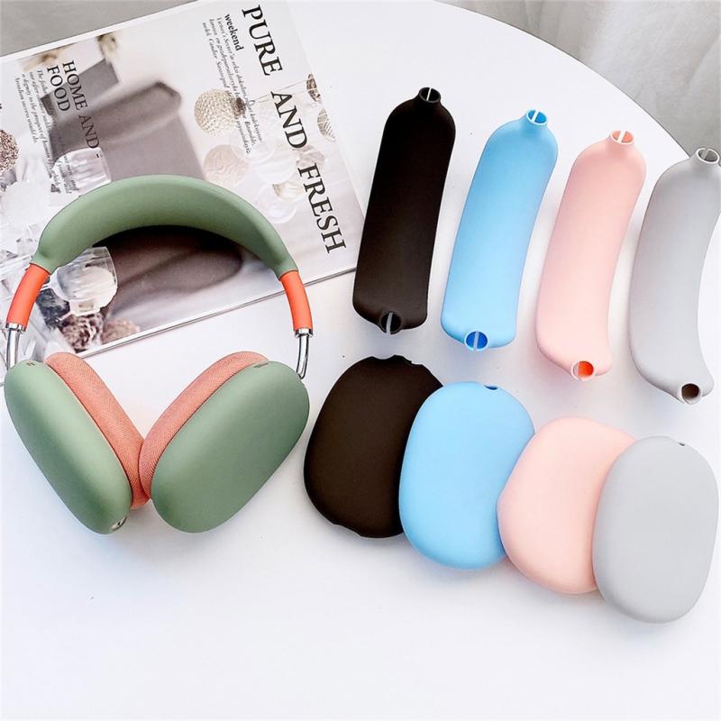 HdoorLink Silicone Case Cover For Air-Pods Max Headphones Anti-Scratch ...