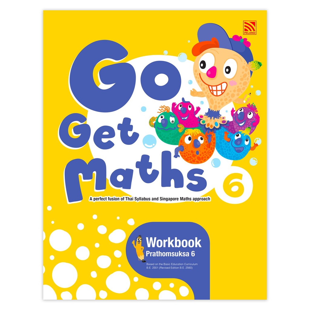 Primary Mathematics Workbook Go Get Maths Prathomsuksa 6 | Shopee ...