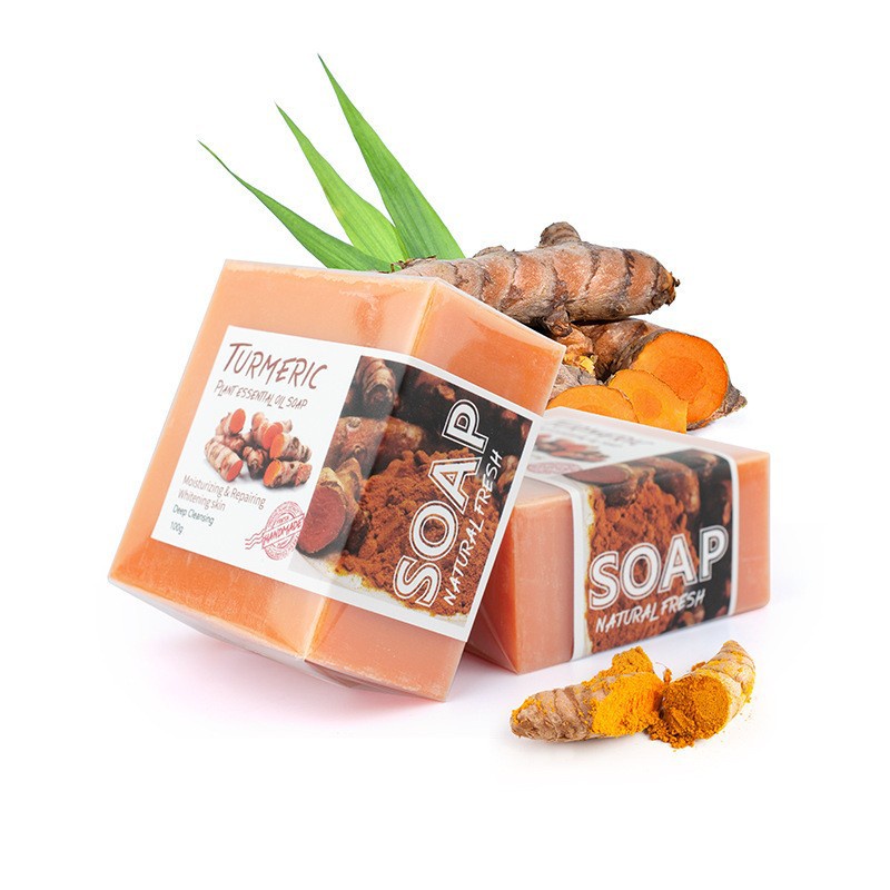 Turmeric Soap facial cleansing anti, skin removal acne black spots ...