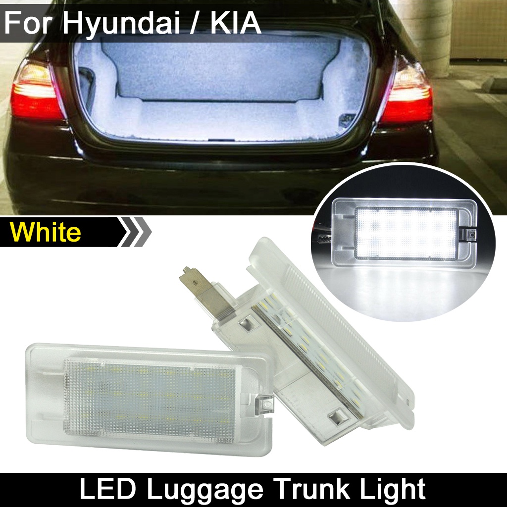 2Pcs LED Luggage Compartment Trunk Lights Luggage Glove Box Lamp For ...