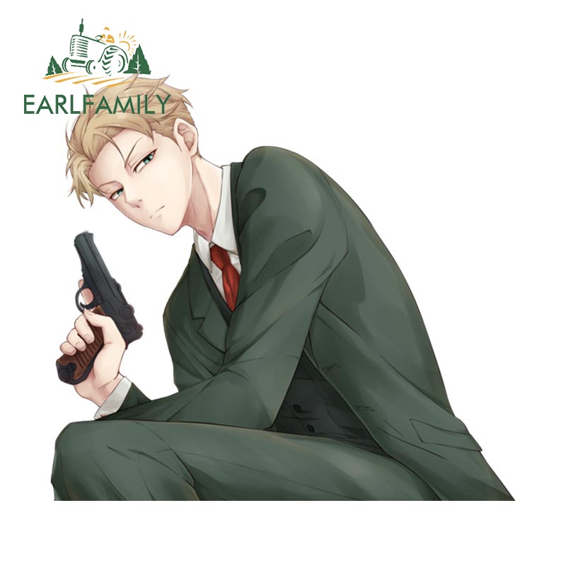 EARLFAMILY 13cm Gothic Yor Forger Car Sticker Trolley Street signs ...