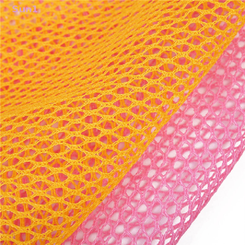 Sun1>2pcs Innovative Dish Washing Net Cloths Dry Mesh Washing Cloths ...