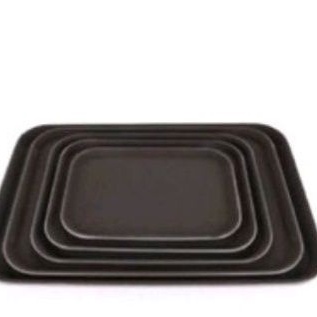 Rectangular Rubberized/Non-Stick Bar Tray or Serving Tray | Shopee ...