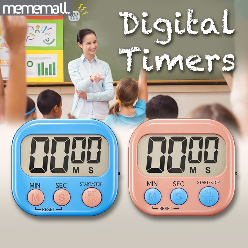 Digital Multipupose Timer Countdown Timer Magnetic Kitchen Cooking ...