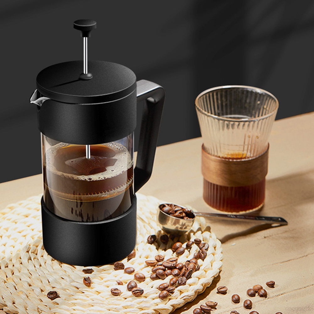 French Press Coffee Machine Olecranon Overflow Prevention Three Layers ...