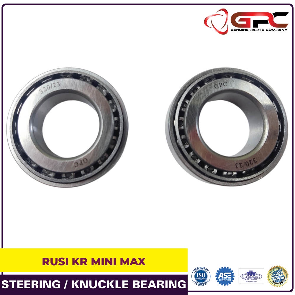 GPC Rusi KR MINI MAX Steering Stem Knuckle Bearing [1 set] | Shopee ...