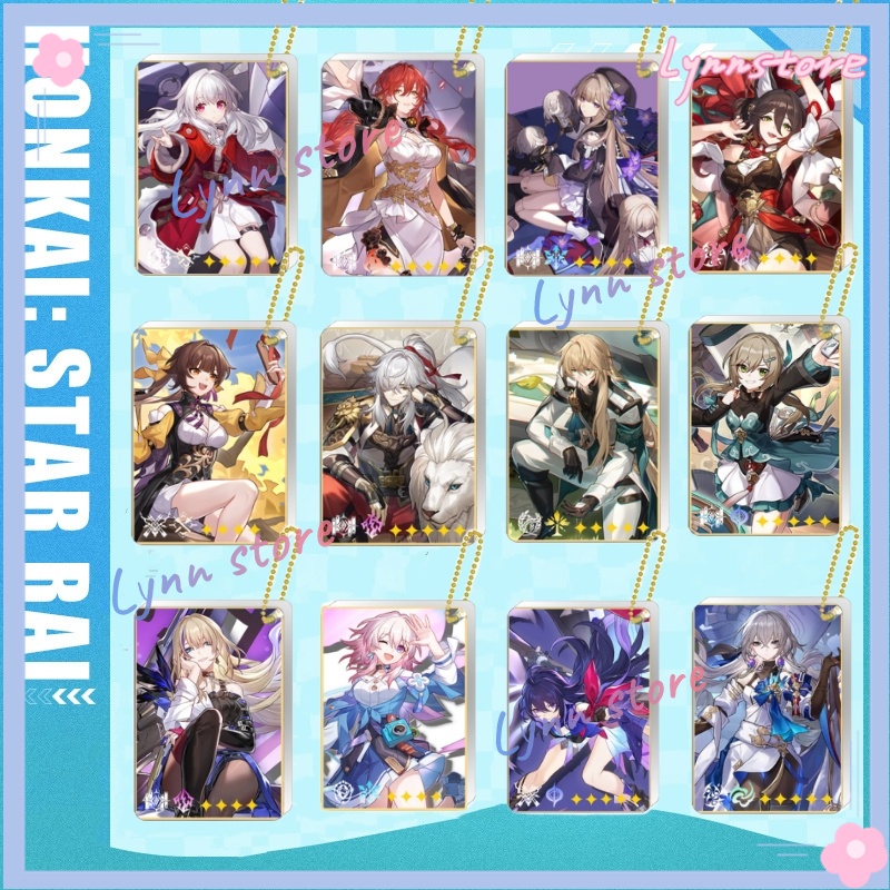 New Tingyun Arlan Asta Qingque Blade March 7th Sampo Sushang Keychain ...