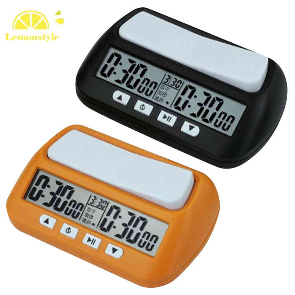 Digital Chess Clock Battery Powered Board Game Countdown Timer Gifts ...