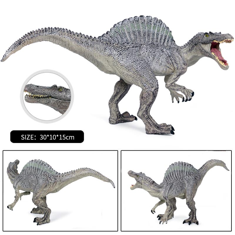 New Jurassic Dinossaur Brinquedo Spinosaurus Action Figures Open Mouth ...