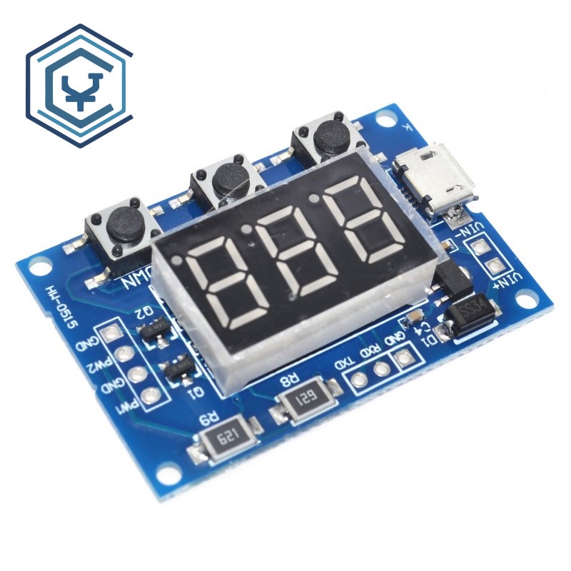 DC 5-30V Micro USB 5V Power Independent PWM Generator 2 Channel Digital ...