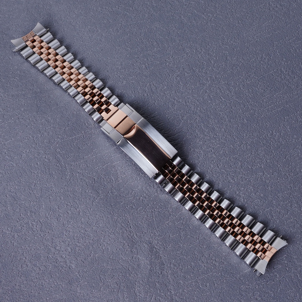 For Seiko 5 SNXS73 75 79 SNXS80 SNXS81 SNXF05 19mm Middle Rose Gold ...