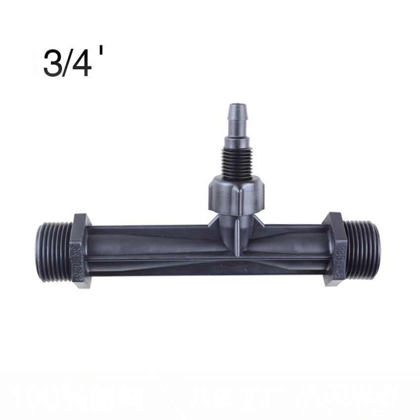 1/2" 3/4" 1" Thread Venturi Fertilizer Injector Drip Irrigation Device Agriculture Irrigation ...
