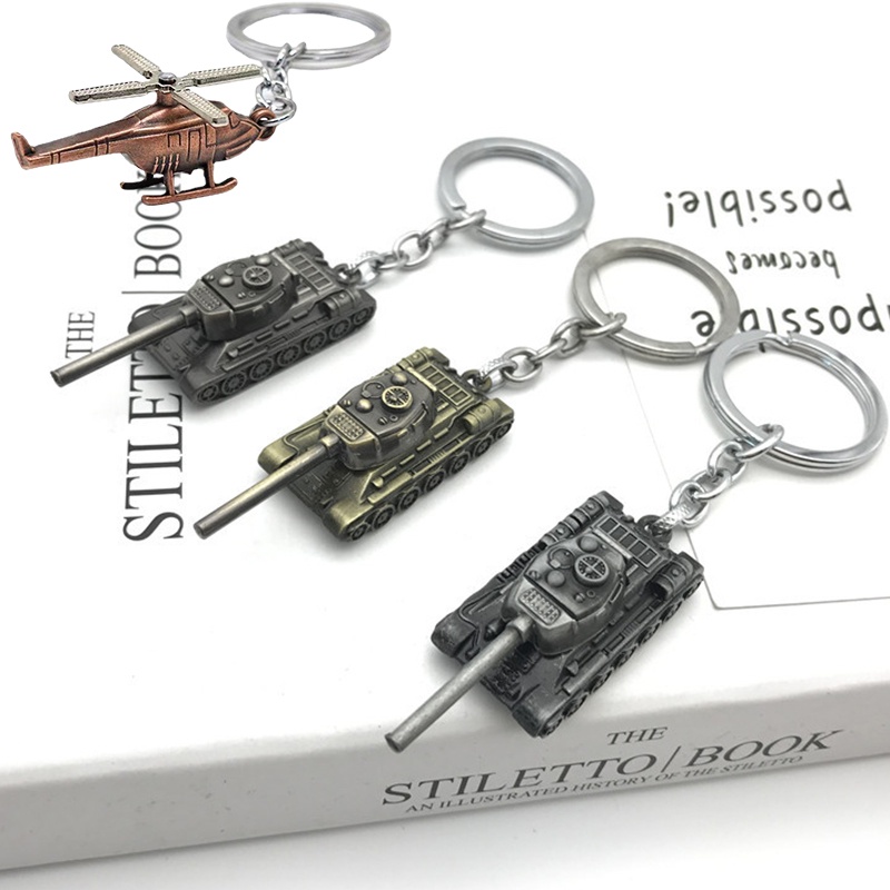 Metal Tank Keychain Game Wot Model Alloy Keyring For Men Creative Car ...