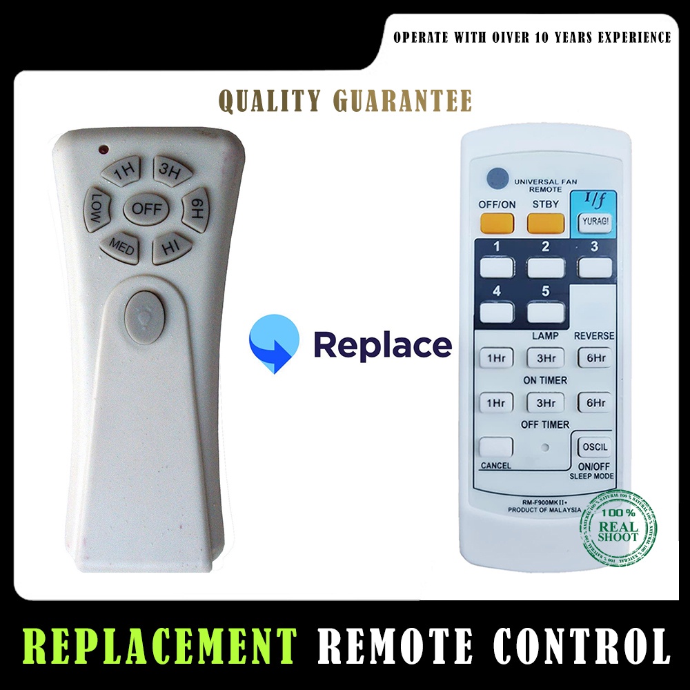 MERCATOR FRM87 CEILING FAN REMOTE CONTROL [REPLACEMENT] | Shopee ...