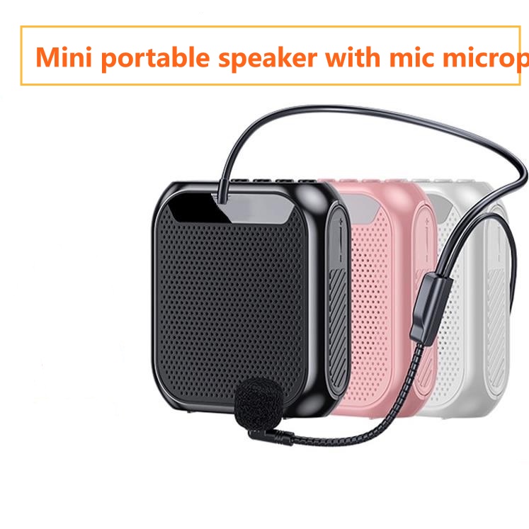 New Mini Voice Amplifier Portable Megaphone Booster Microphone Mini ...