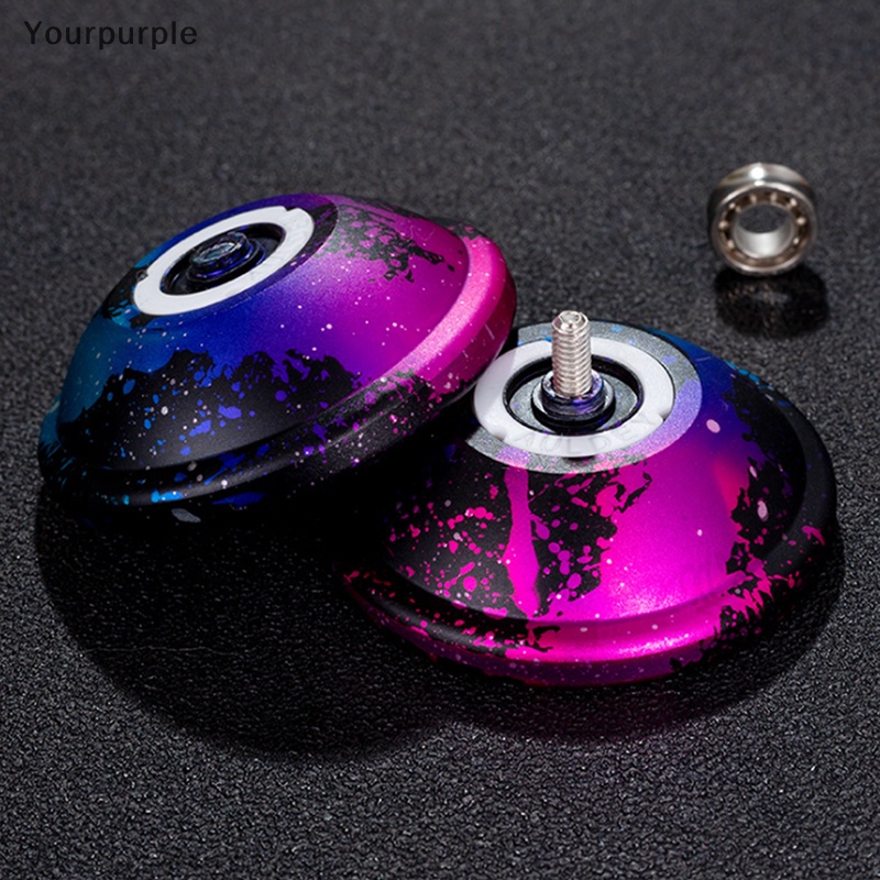 Yourpurple Metal Alloy Aluminum Yoyo Professional with 10 Ball kk ...