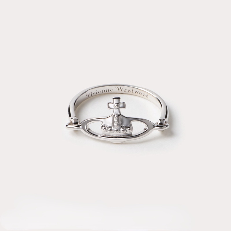 High Version Fashionable Atmosphere Movable Saturn Design Ring Empress ...