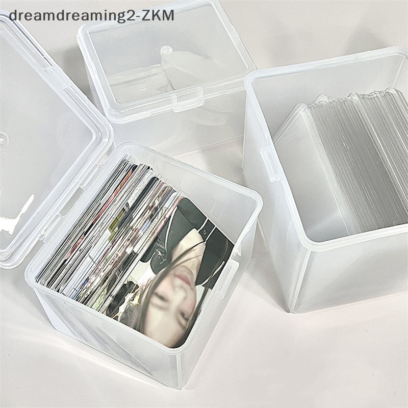 [dreamdreaming] Photocards Storage Box Transparent Stickers Korea Idol ...