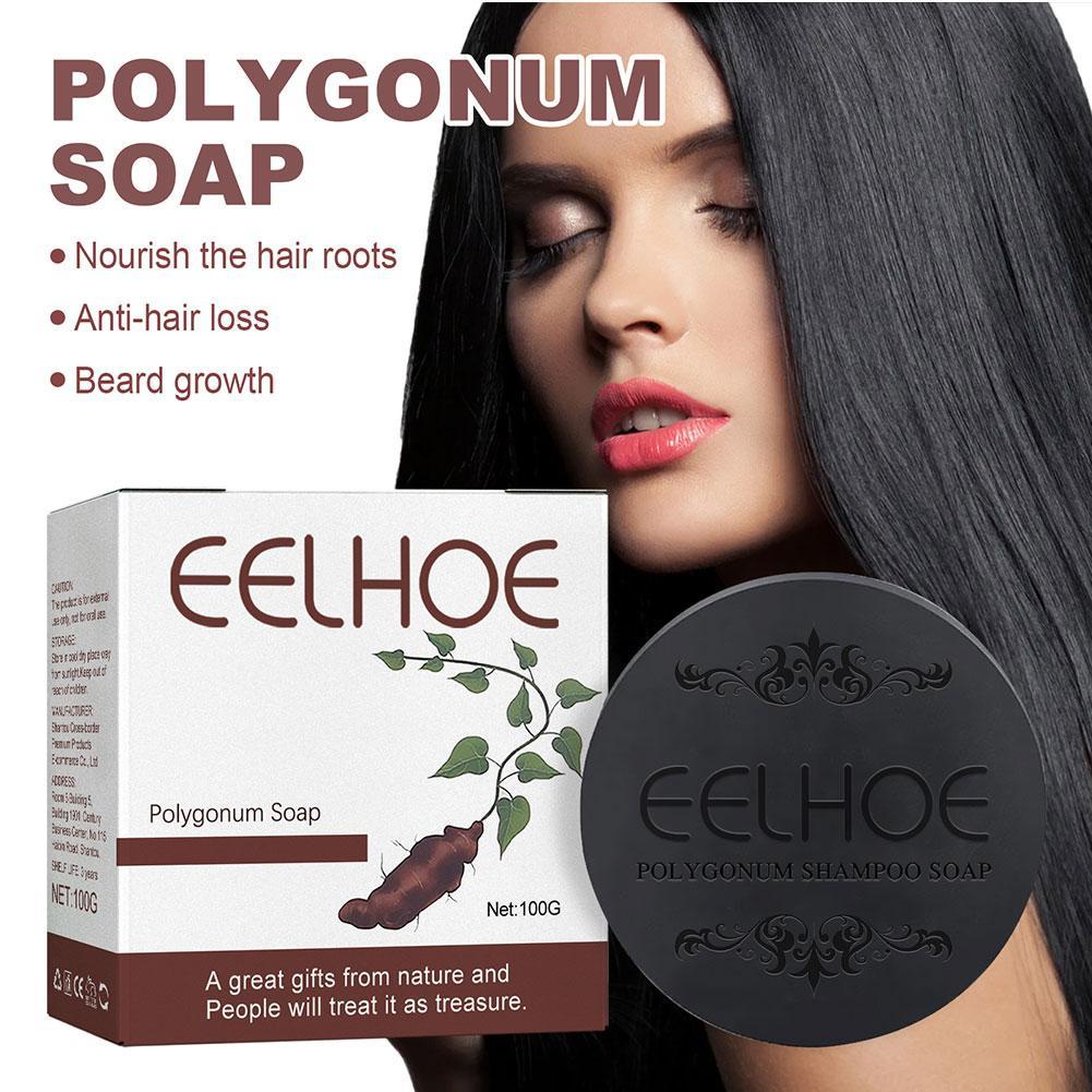 Eelhoe Polygonum Hair Soap Bar Anti Hair Loss Darkening And Nourishing ...