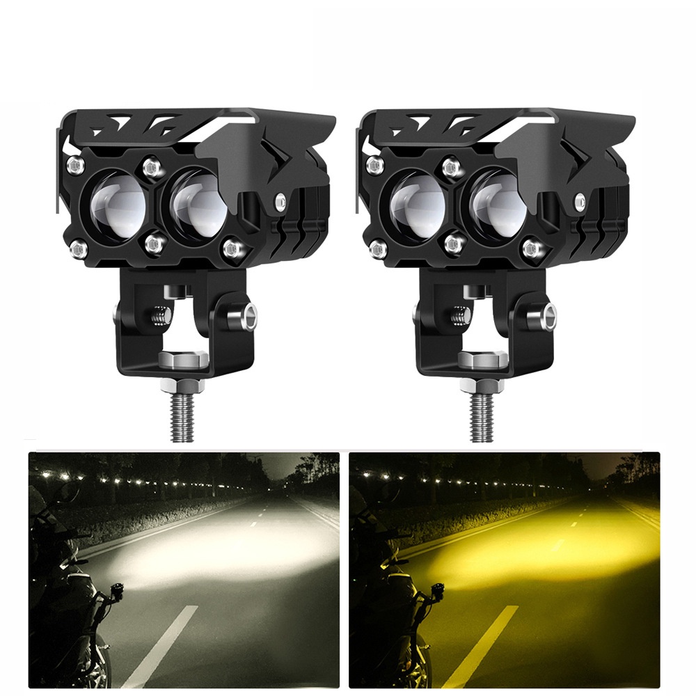 Motorcycle spotlights LED lights off-road vehicle retrofit lights ...