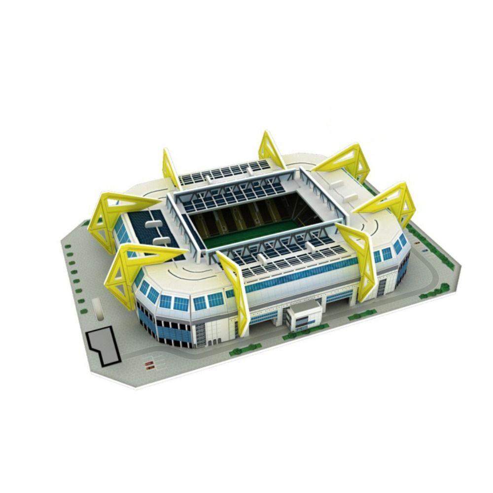 ADAMES Miniature Football Stadiums, DIY Paper 3D Soccer Stadium Puzzle ...