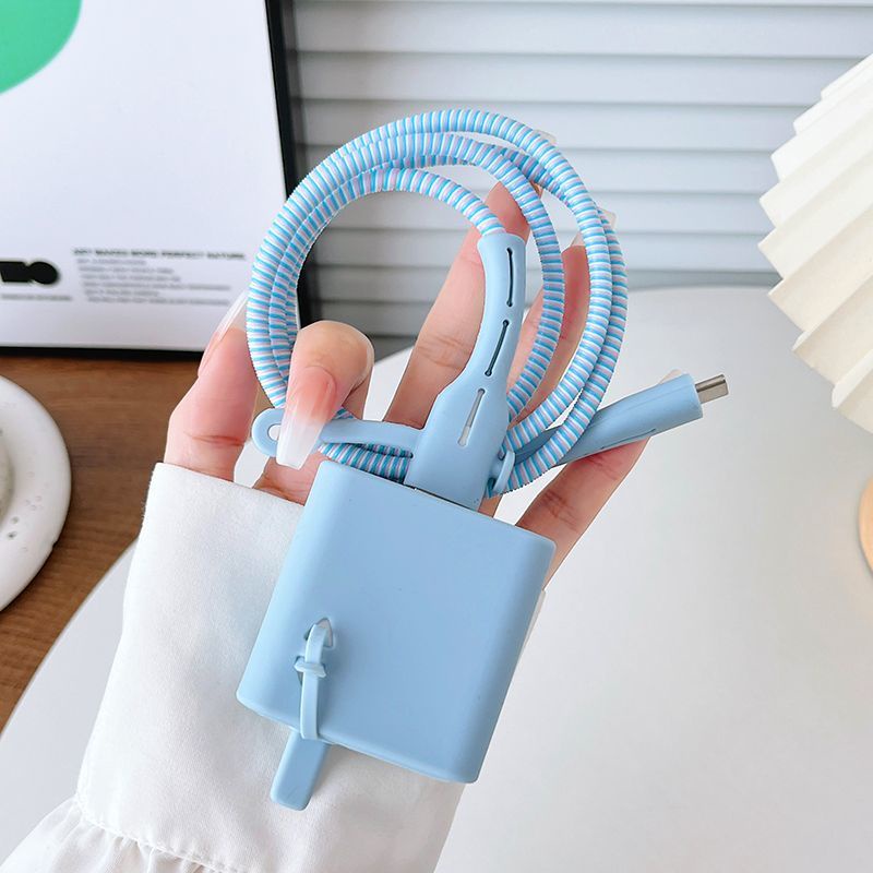 4IN1 Silicone Charger Protector For Huawei 40W 66W Full Protective ...