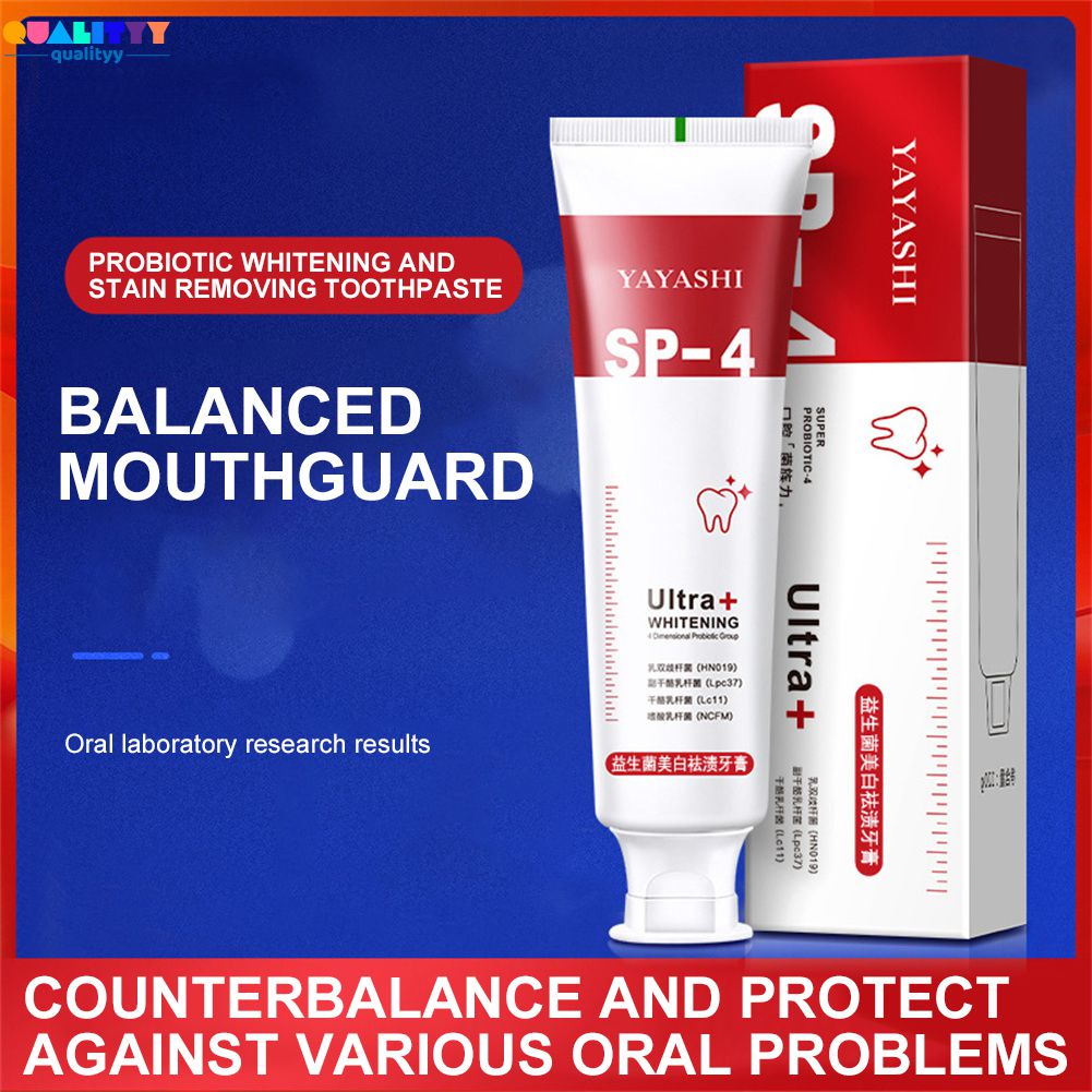 Sp-4 Whitening Toothpaste Shark Probiotic Toothpaste Whitening Teeth ...