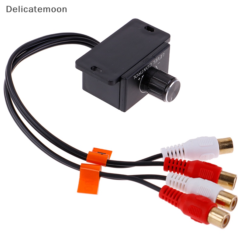 Delicatemoon Car Home Audio Amplifier Bass RCA Gain Level Volume ...