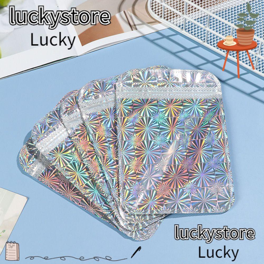 LUCK STORE 50pcs/bag Self Sealing Pouches With Hang Hole Jewelry ...