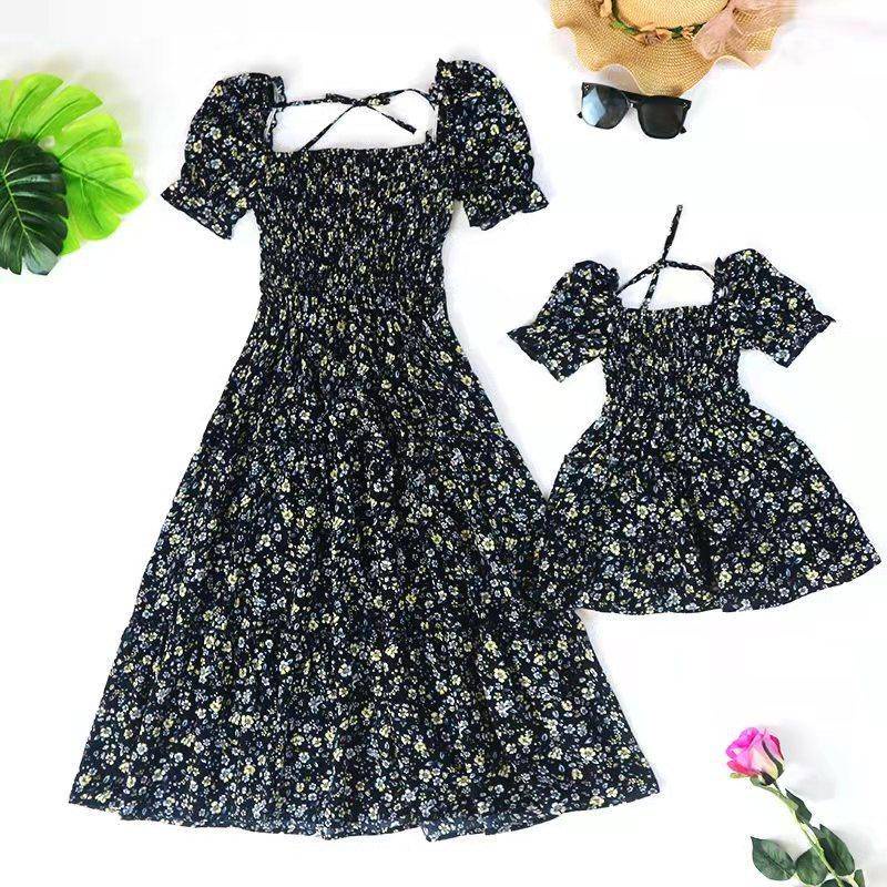 family terno,Parent-child Wear Mom and Daughter Dress,family set dress ...