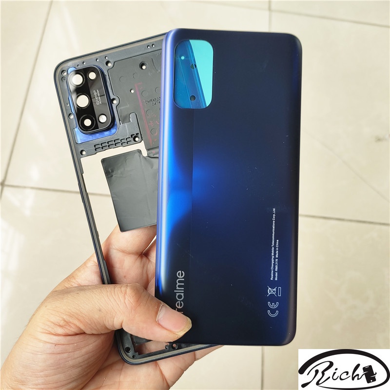 Full Housing Cover For OPPO Realme 7 Pro RMX2170 Middle Frame Cover ...